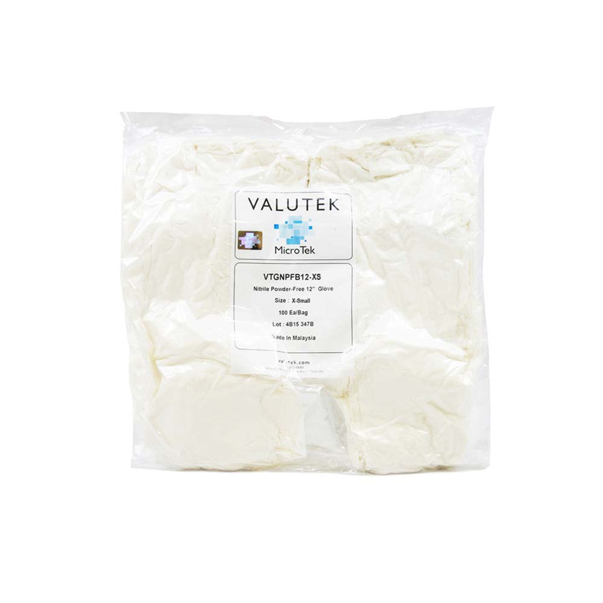 Valutek VTGNPFB12 Nitrile Glove, textured fingertip 12" | 1000 gloves ...